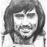 George Best Drawing by Vincent Mcdonnell | Saatchi Art