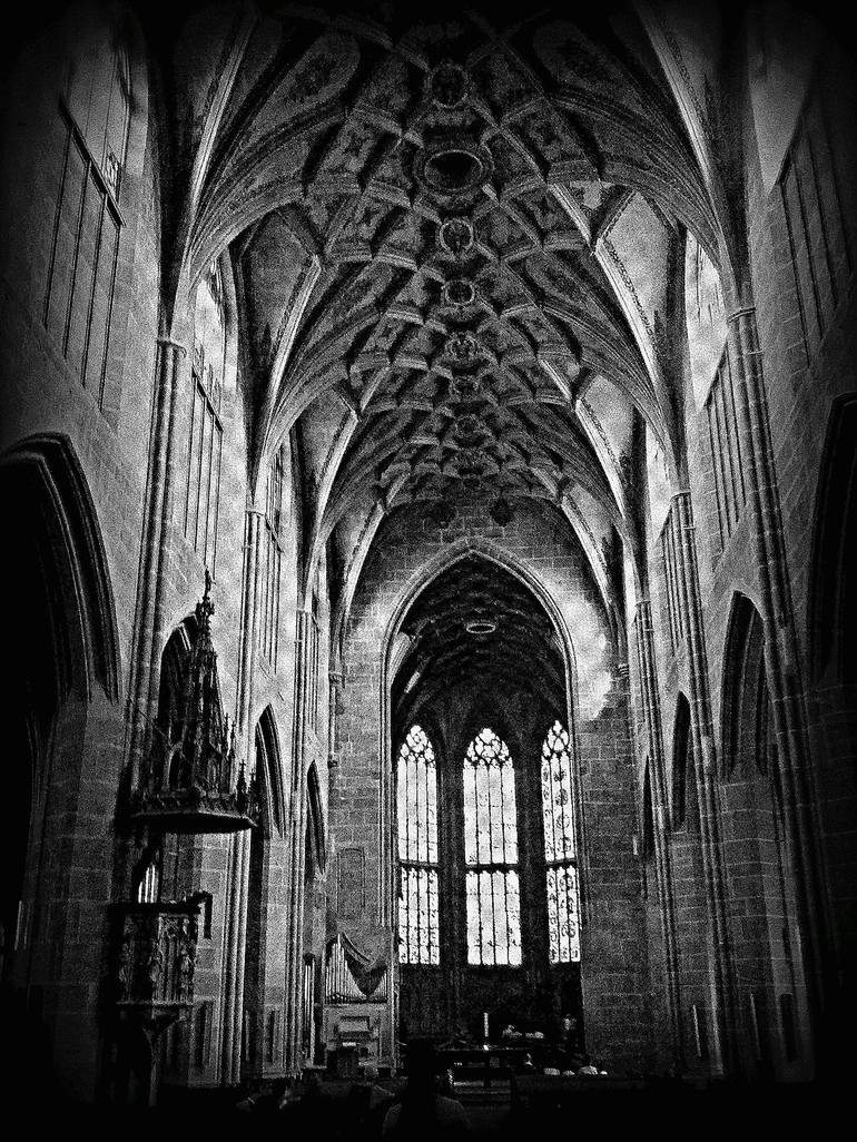 Gothic Style Church Photography by Zayps Yasata | Saatchi Art