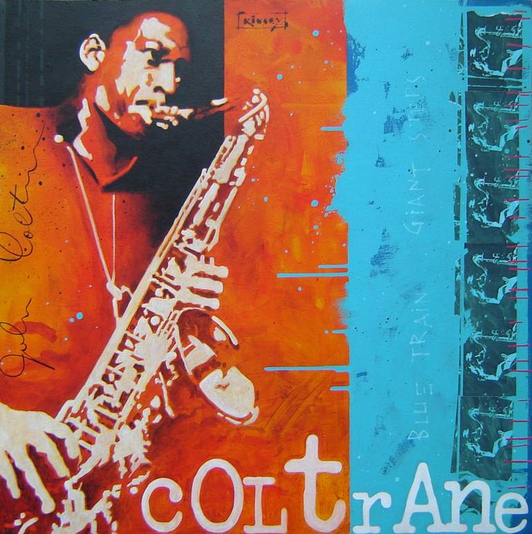 COLTRANE (sold) Painting by Alan Kinsey | Saatchi Art