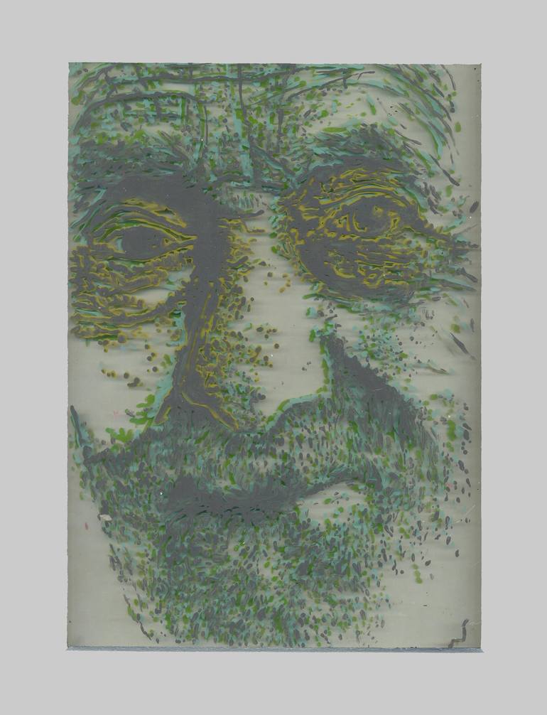 Untitled Portrait Painting by Robert Cooper | Saatchi Art