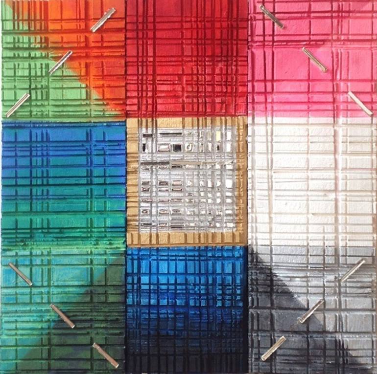 Tre x Tre Painting by Mariagrazia Borhy | Saatchi Art