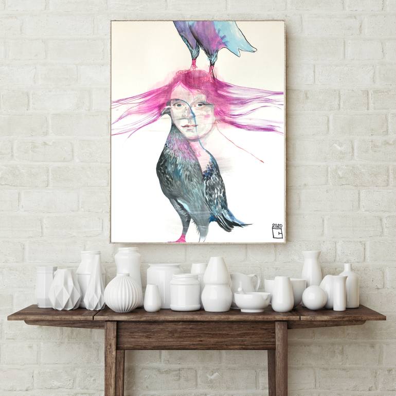 Notitle Painting by Olga Gál | Saatchi Art