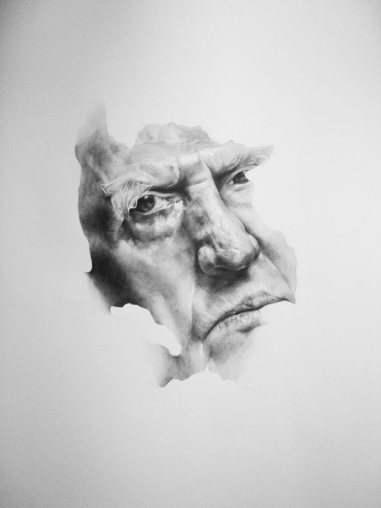 Silence Drawing by Katarzyna Tomaszewska | Saatchi Art