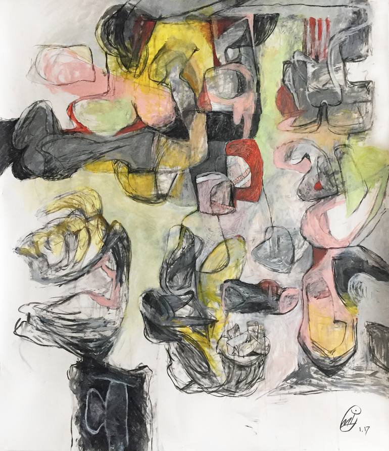 Abstract election Painting by Michael Ioffe | Saatchi Art