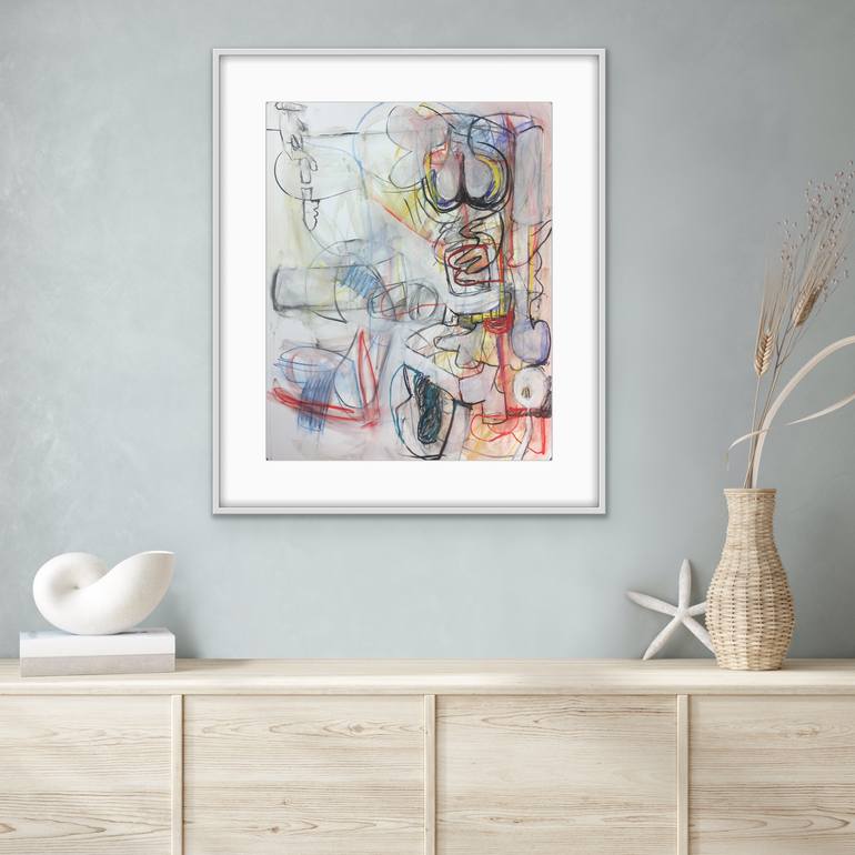 Mostly human. Study N1 Drawing by Michael Ioffe | Saatchi Art