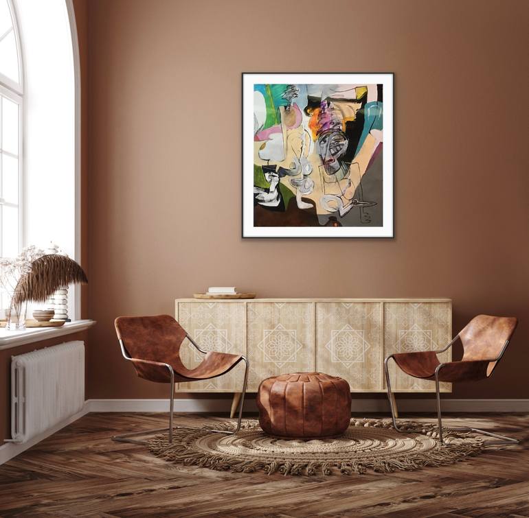 Abstract landscape N9. Painting by Michael Ioffe | Saatchi Art