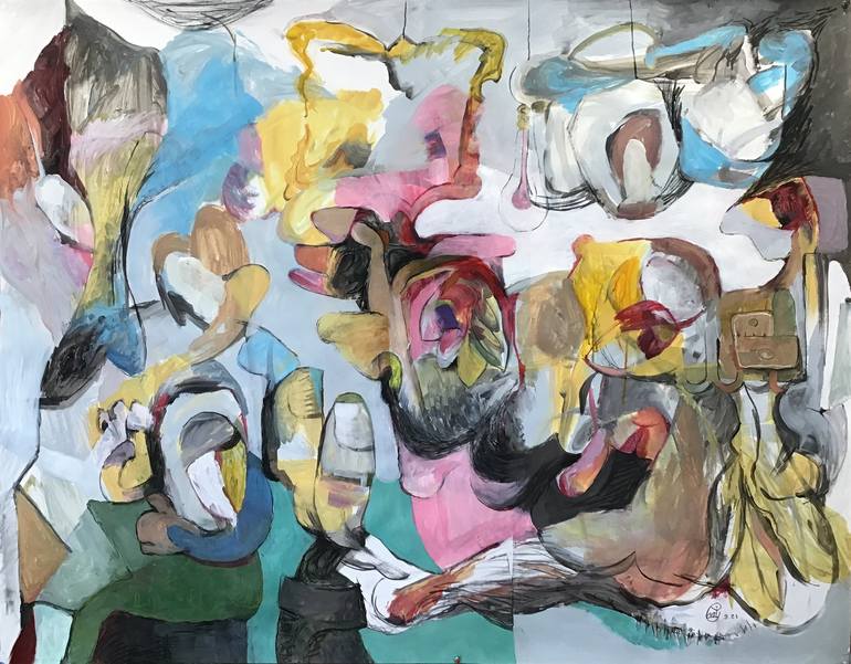 Reflections Painting by Michael Ioffe | Saatchi Art