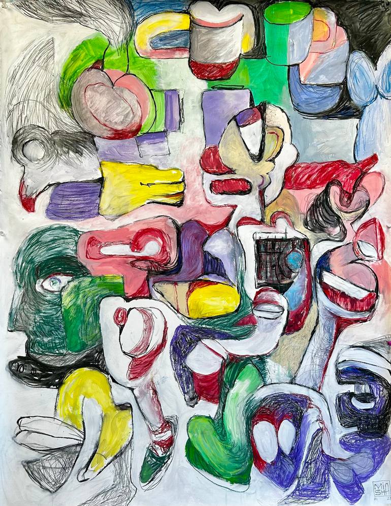 Mardi Gras Painting by Michael Ioffe | Saatchi Art