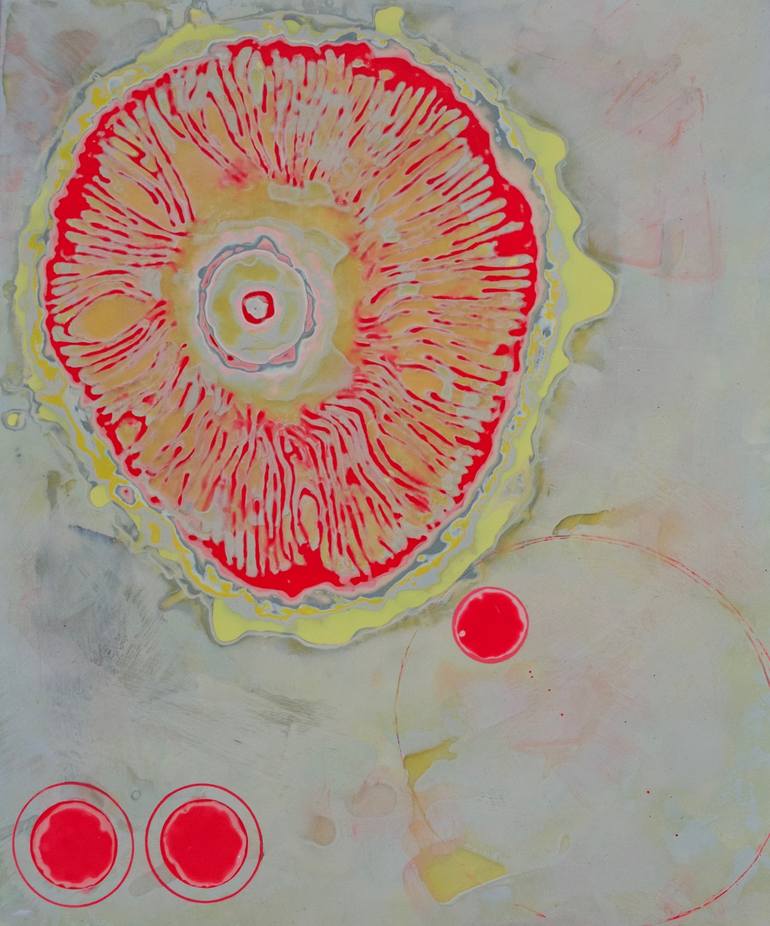 Space Travel 11 Painting by Helen dooley | Saatchi Art