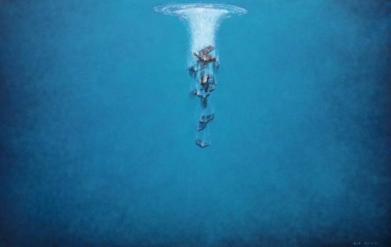 Happening Painting by GU LIANG | Saatchi Art