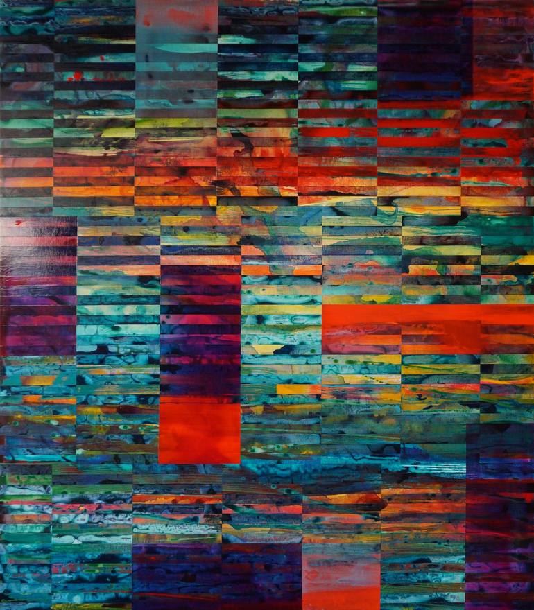 'DNA Landscape No.26' Painting by Shawn Skeir | Saatchi Art