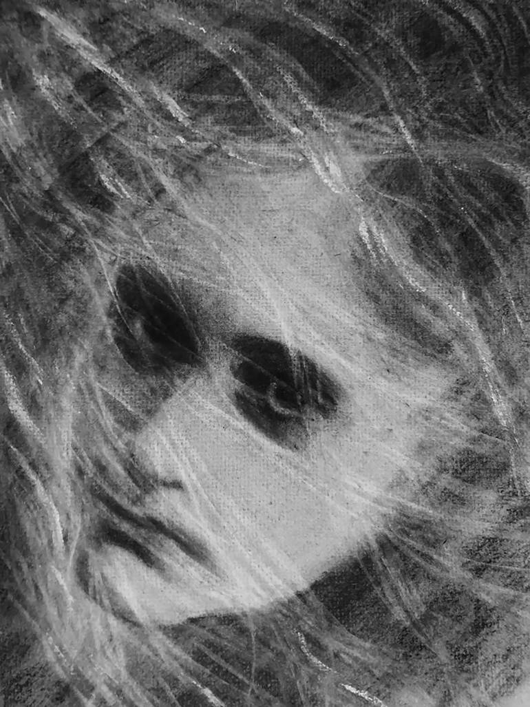 Sad Soul Drawing by Latana Studio | Saatchi Art