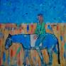 Festival Donkey Painting by Carol Bwye | Saatchi Art