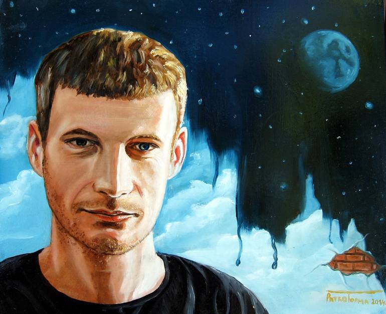 Mihajlo Painting by Ratko Torma | Saatchi Art