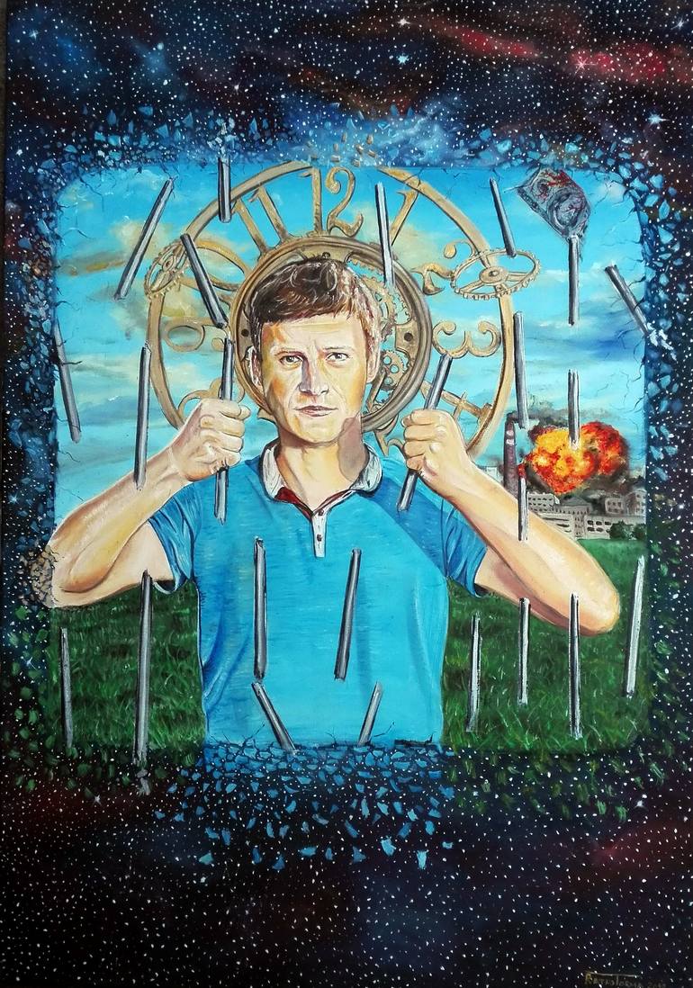 Disintegration of mental constructions Painting by Ratko Torma ...