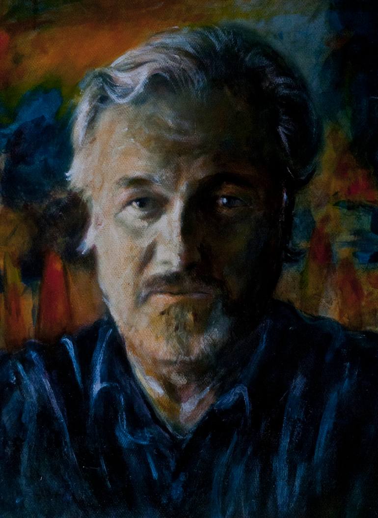 Marco (Sold) Painting by Yaro Zajac-Przybylski | Saatchi Art