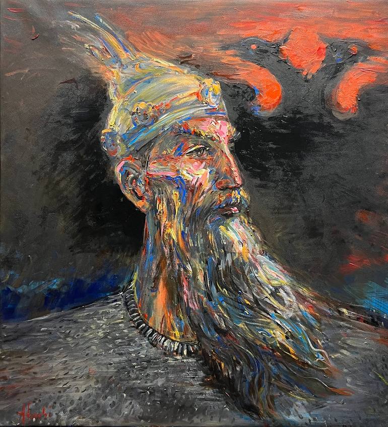 SKENDERBEU Legjendar / Legendary SKANDERBEG Painting by Altin Furxhi ...