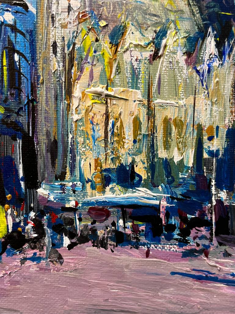 AM STEPHANSPLATZ, VIENNA Painting by Altin Furxhi | Saatchi Art