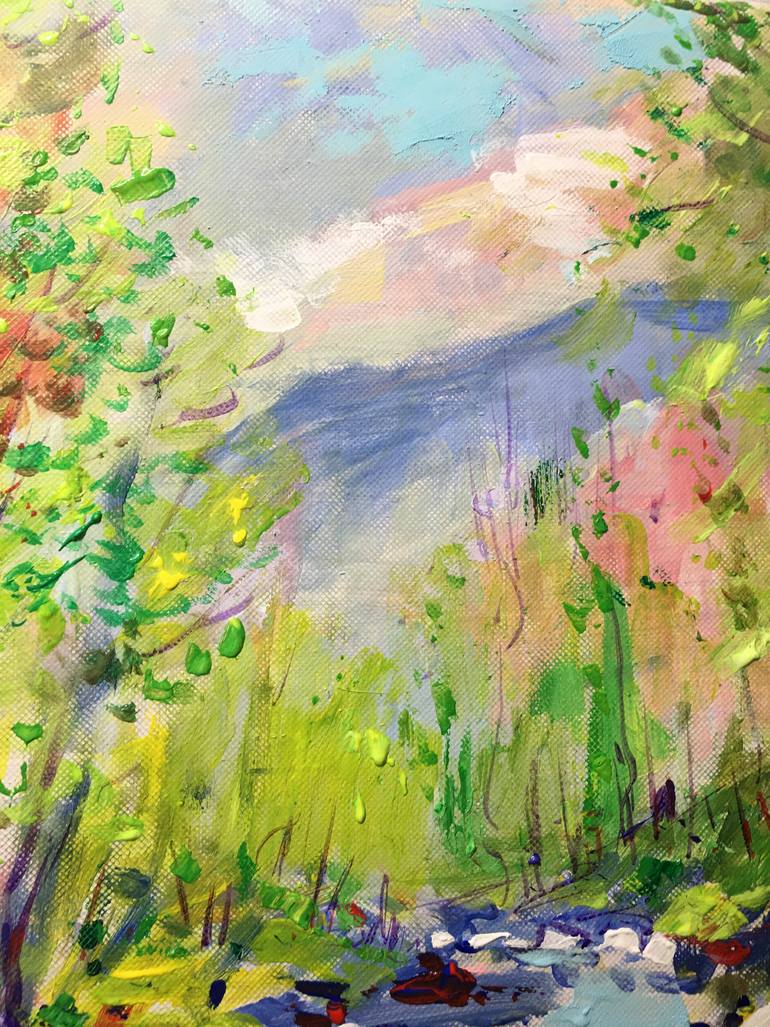 To Tuscany, Monterenzio 78x100 Painting by Altin Furxhi | Saatchi Art