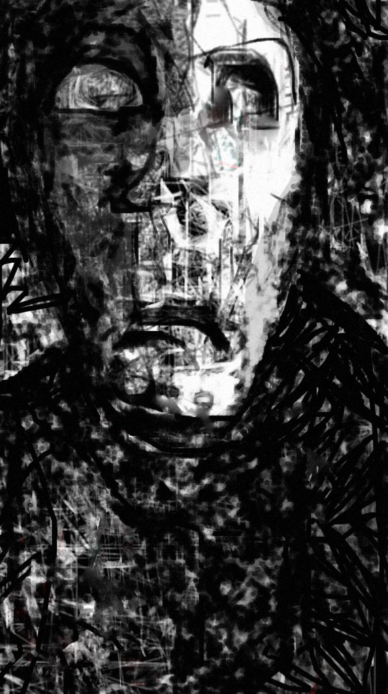 Cloak Of Grief Drawing by Ruth Clotworthy | Saatchi Art
