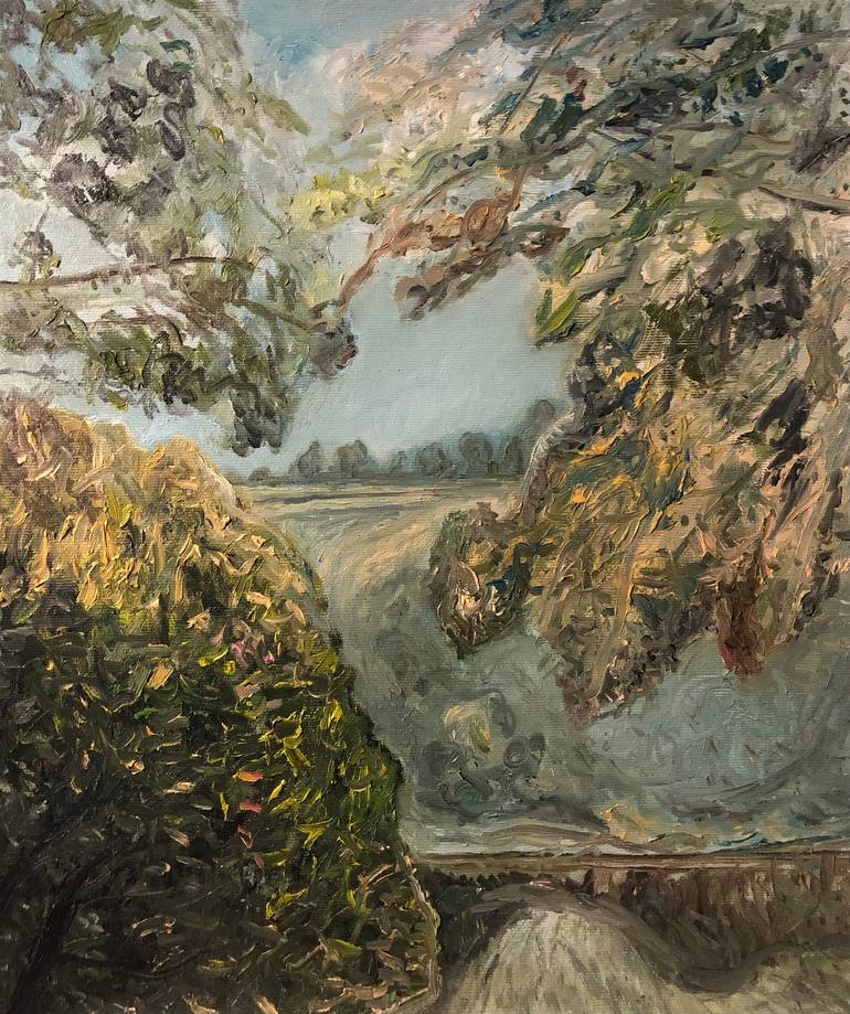 Lanscape Painting by cezar ferdinand lungu | Saatchi Art