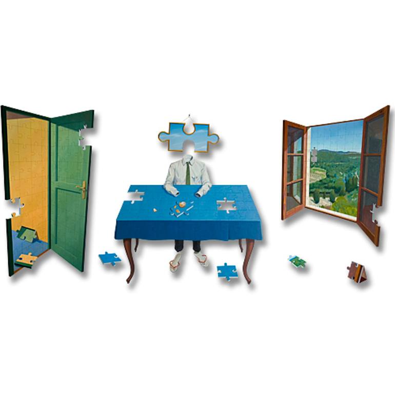 The Incomplete Story Painting by Paul Critchley | Saatchi Art