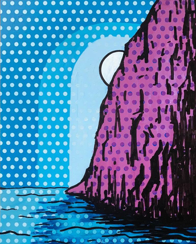 Maxwell Mountain Painting by David Trowbridge | Saatchi Art