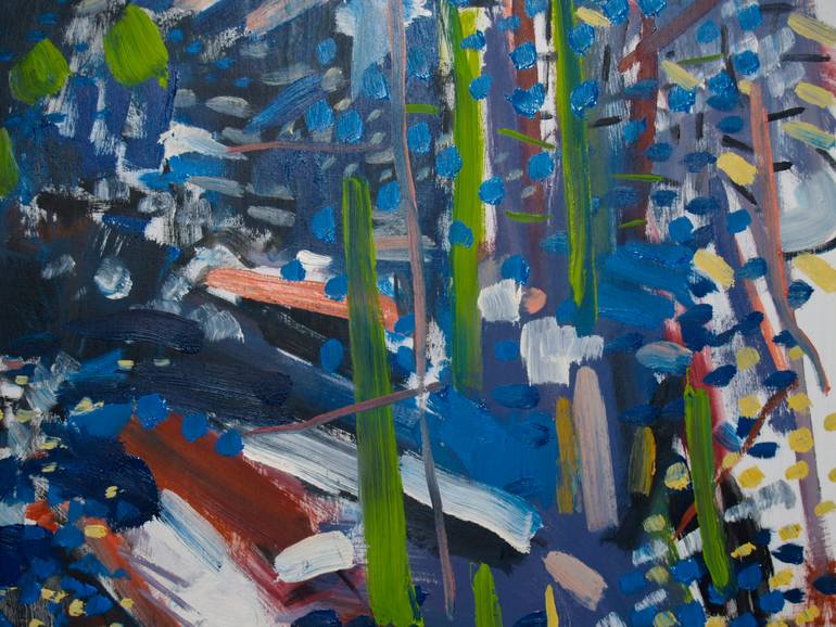 Sheffield 48 Painting by David Trowbridge | Saatchi Art