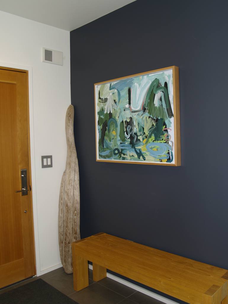 A Walk In The Park Painting by David Trowbridge | Saatchi Art