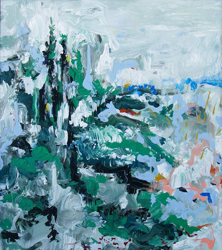 Snow Day 2017 Painting by David Trowbridge | Saatchi Art