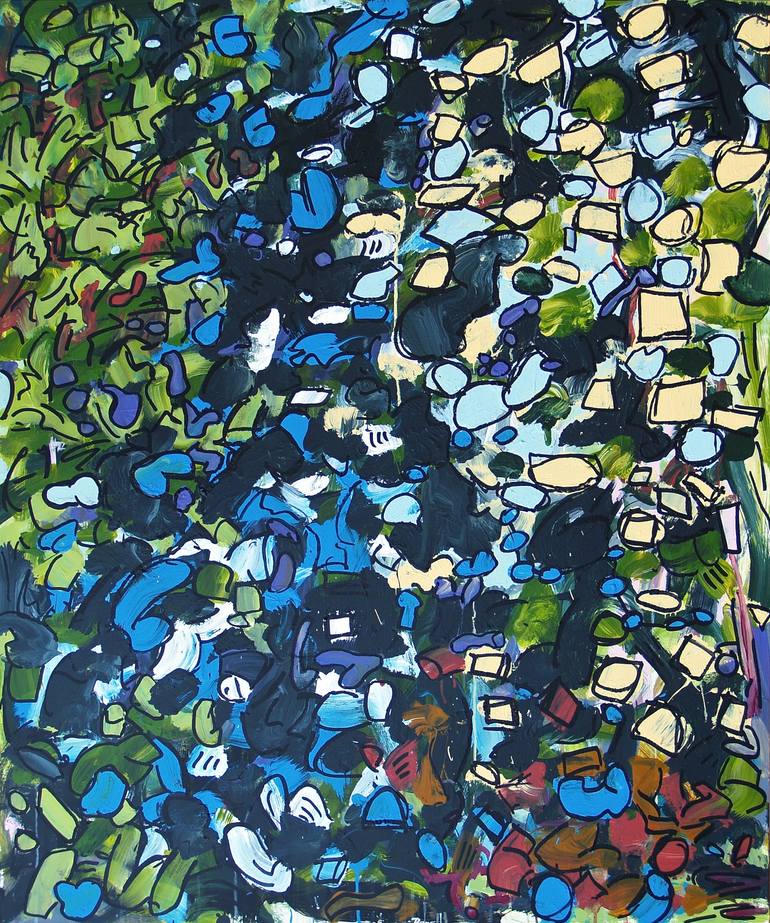 The Sound of Coming Down Painting by David Trowbridge | Saatchi Art