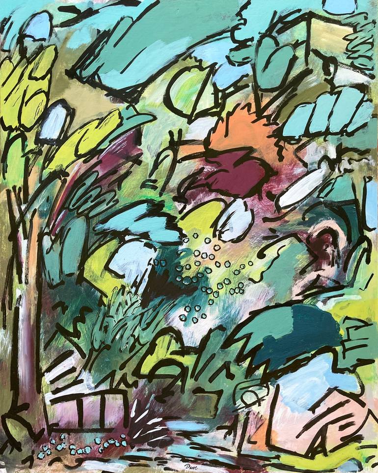 Where The Wild Things Were Painting by David Trowbridge | Saatchi Art