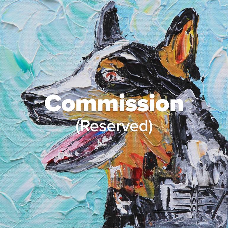 Vango Commission Painting by Lisa Elley | Saatchi Art