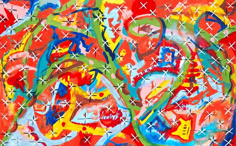 carnival Painting by Alexandre Gondim | Saatchi Art