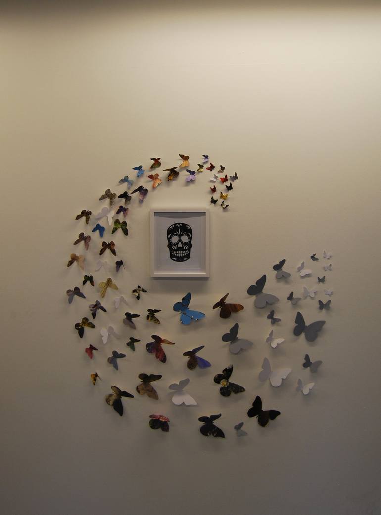 Journey of the butterfly Painting by laura dewey | Saatchi Art