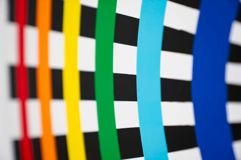 Bullseye Painting by Elizabeth Sutton | Saatchi Art