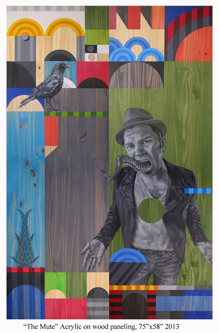 The Mute Painting by Fatih Benzer | Saatchi Art