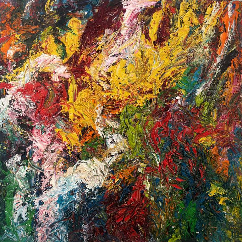 Interrogation Painting by Charles Leblanc | Saatchi Art