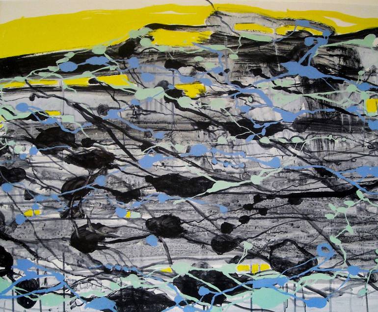 Synapses II Painting by Bengt-Goran Eriksson | Saatchi Art