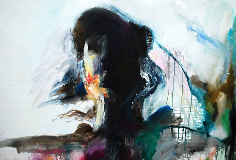 Gaze Painting By Katerina Stavrou Saatchi Art