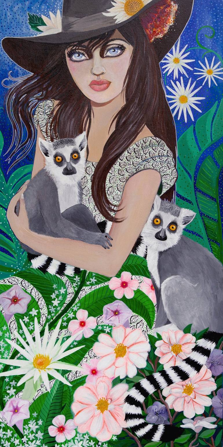 Madagascar Fantasy (SOLD) Painting by Laura Holman | Saatchi Art