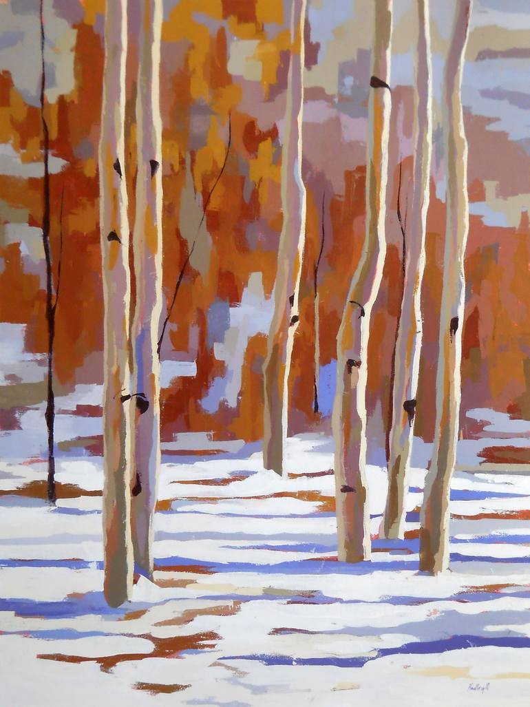 Fall Into Winter (SOLD) Painting by Hadley Rampton | Saatchi Art