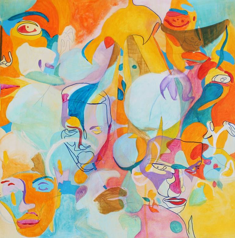 Uncomfortable Painting by Kurisutein Lopusnak | Saatchi Art