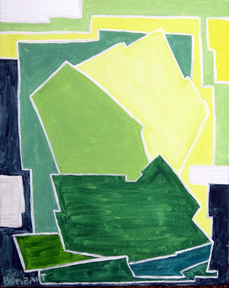 Aplats IV Painting by Michel Bombart | Saatchi Art