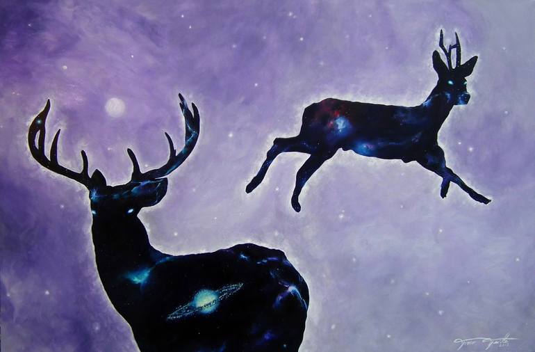 Deeper Life Painting by Timo Teide | Saatchi Art