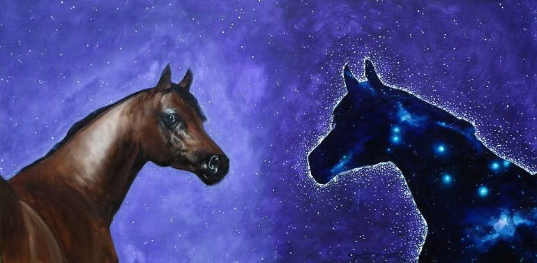 FACING Painting by Timo Teide | Saatchi Art