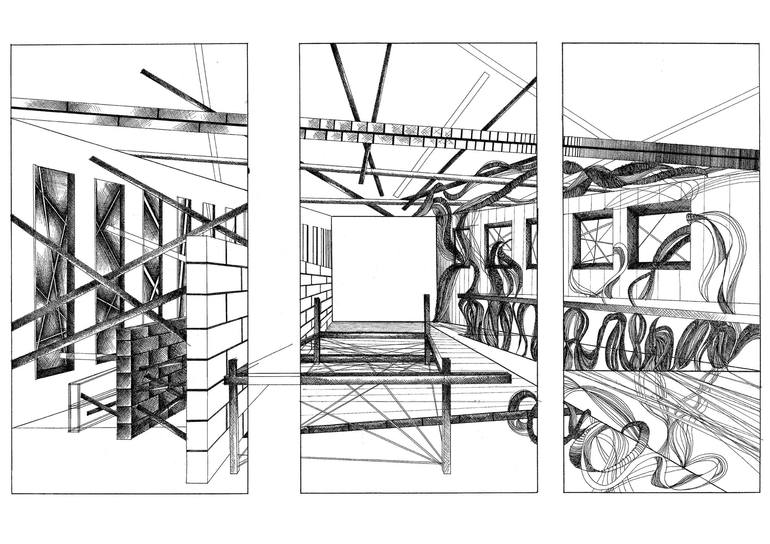 Transitory Frame 2 Drawing by Kruti Patel | Saatchi Art