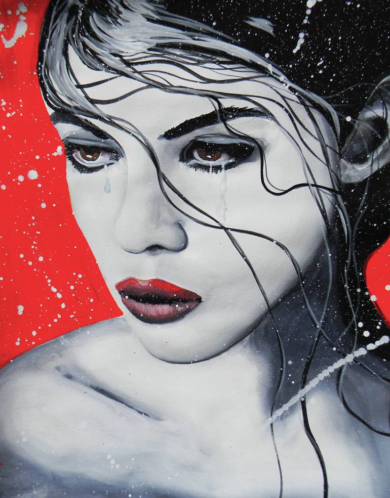 hit and run Painting by Brandon Scott | Saatchi Art