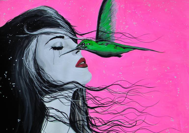 THE THERAPIST Painting by Brandon Scott | Saatchi Art