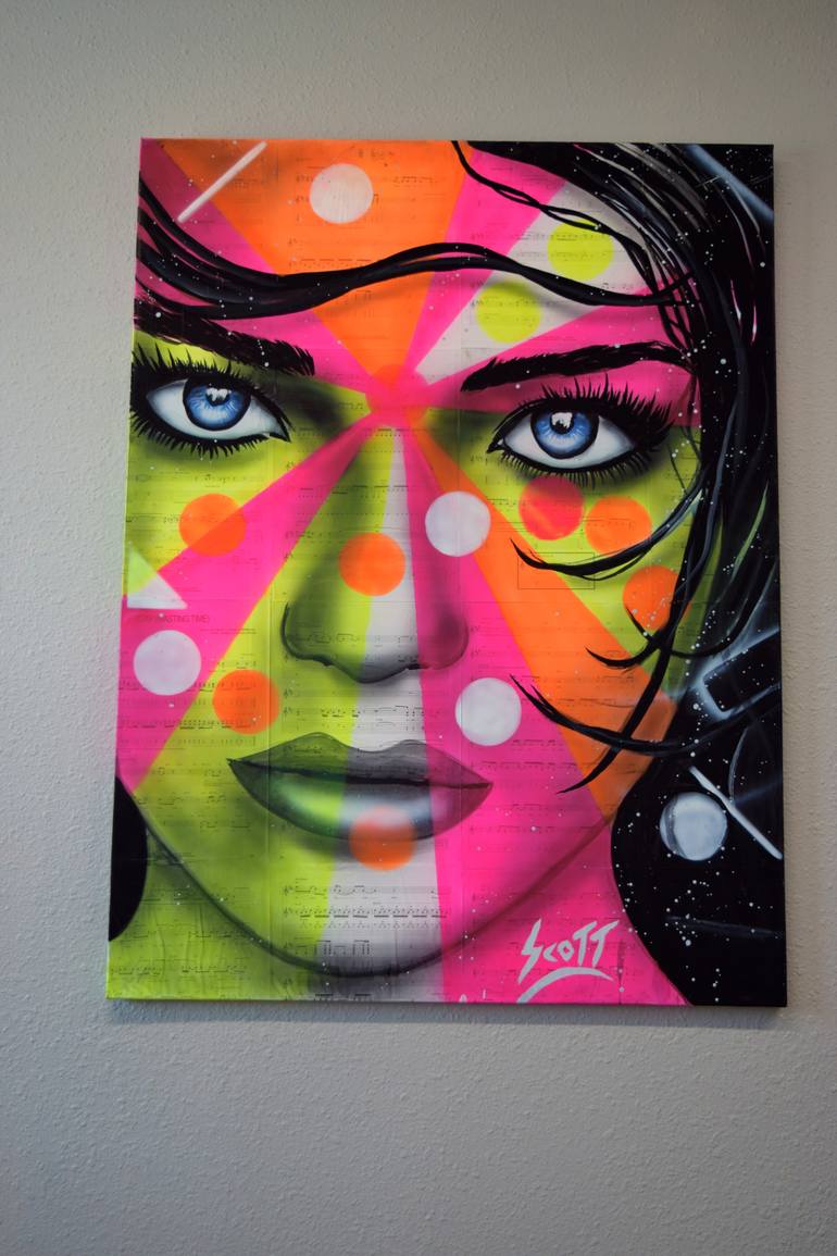 Saturday nights and sunday mornings Painting by Brandon Scott | Saatchi Art